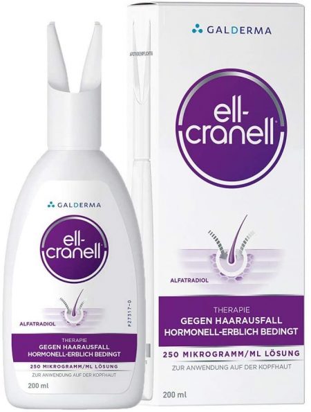 Ell Cranell Alfatradiol Hair Loss DHT 200ml/ 6.76oz - 24Chemist Health ...